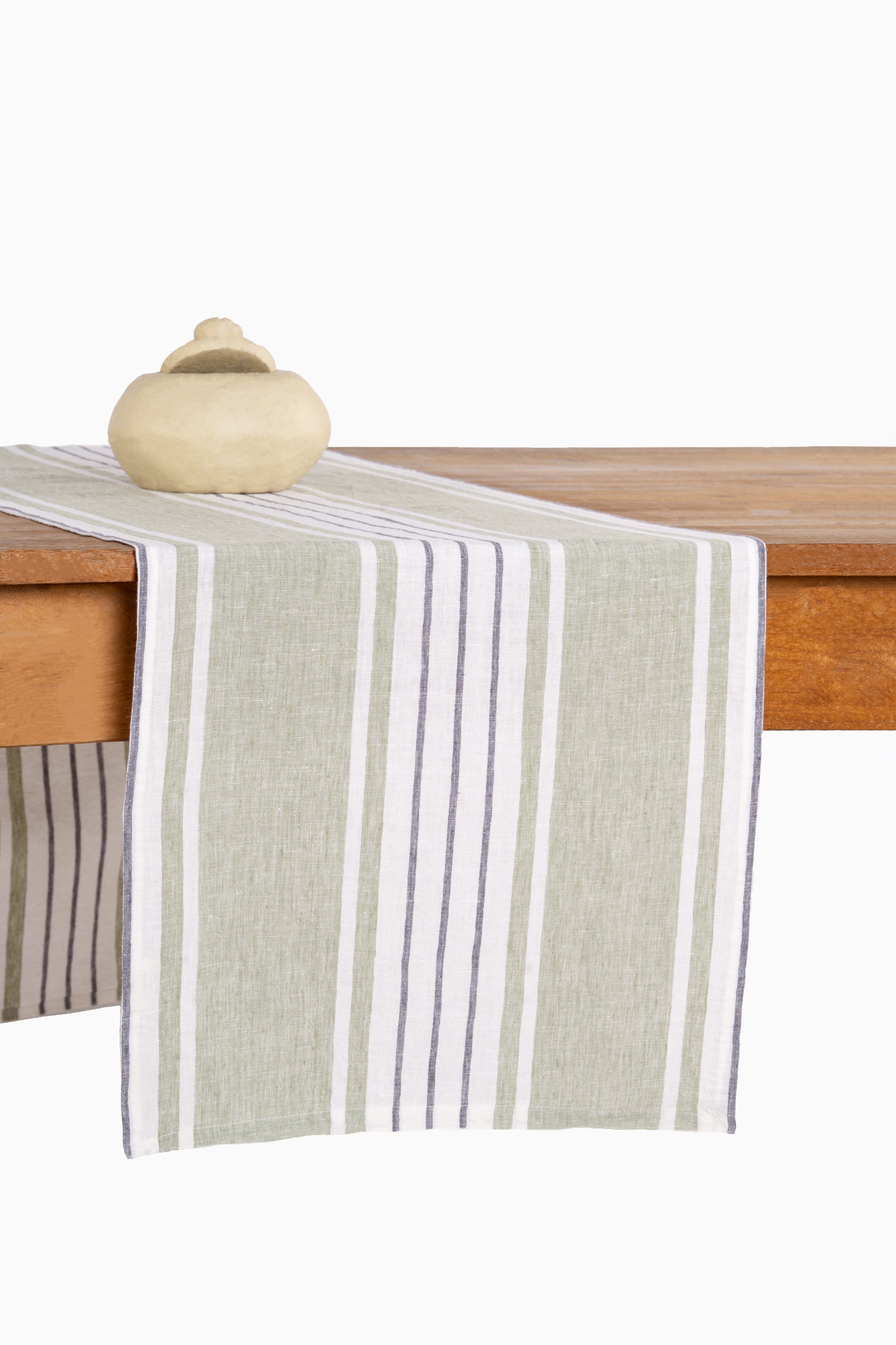Linen Zen Table Runner Green Zen – Live Linen